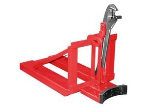 4052462001725 - Fasslifter RS-I 91 für Stapler 1 x 200 220-l-Fässer L 1295 x B 585 x H 925 mm bis 800 kg Stahl Feuerrot