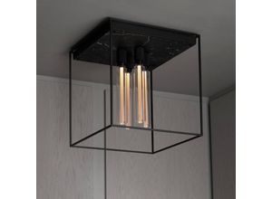 5060603613828 - Buster + Punch Deckenlampe Caged Ceiling 40 Marmor schwarz