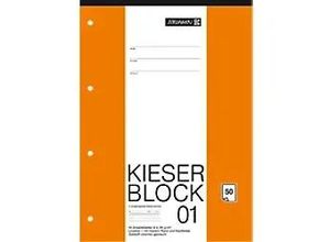 4003273258211 - BRUNNEN LIN1 Notizblock DIN A4 Liniert Geleimt Papier Nicht perforiert 50 Blatt