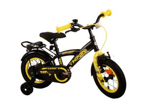 8715347211768 - Kinderfahrrad Thombike für Jungen 12 Zoll Kinderrad in Schwarz Gelb