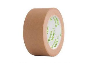 5060288740086 - Packband envirotape Envo Tape® 4500 robust 6 Rollen mit jeweils L 50 lfm x B 50 mm 100 % recycelbar Papier & Naturkautschuk braun