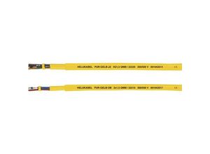 2050006080603 - Helukabel PUR-Yellow JB Schlauchleitung 3 G 1 mm² Gelb 22206 100 m