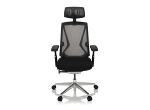 4064323020066 - High End Bürostuhl INSPERO Stoff Netzstoff mit Armlehnen hjh OFFICE