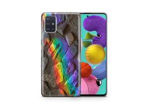 4066914133841 - Schutz Handy Hülle für Wiko Y80 Case Cover Tasche Bumper Etuis TPU Motiv Schale