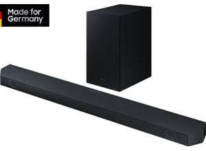 8806094894967 - SAMSUNG Soundbar HW-Q64GC Lautsprecher 31-Kanal Sound SystemDolby Atmos & DTSXAdaptive Sound Lite schwarz (titanschwarz) Soundbar