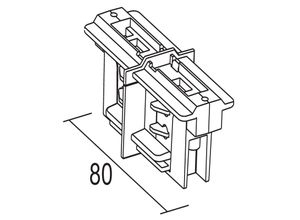 8019163907103 - elektronischer Längsverbinder schwarz