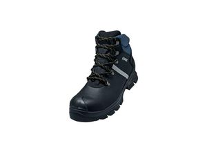 4031101930985 - uvex 2 construction 6512241 Sicherheitsstiefel S3 Schuhgröße (EU) 41 Schwarz Blau 1 Paar