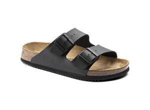 4061416079765 - Sandale Arizona Superlauf Birko-Flor schwarz schmal Größe 48 - Birkenstock