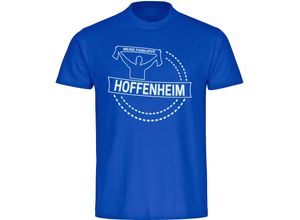 4068859054267 - multifanshop Kinder T-Shirt - Hoffenheim - Meine Fankurve - Druck weiß - Kind