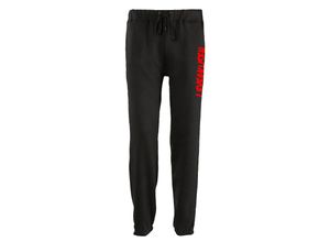 4068859414917 - multifanshop Jogginghose - Leverkusen - Textmarker - Druck rot - Trainingshose