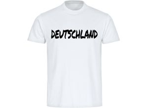 4068859405779 - multifanshop Herren T-Shirt - Deutschland - Textmarker - Druck schwarz - Männer