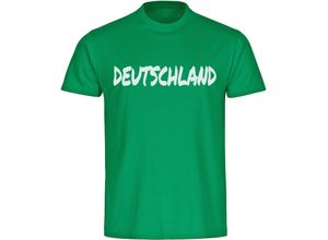 4068859408862 - multifanshop Herren T-Shirt - Deutschland - Textmarker - Druck weiß - Männer