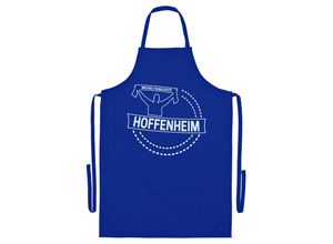 4068859054618 - multifanshop Grillschürze - Hoffenheim - Meine Fankurve - Druck weiß - Schürze