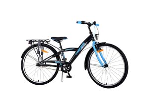 4067872155975 - TPFSports Thombike Kinderfahrrad - Jungen - 26 Zoll - Rücktritt + Handbremse - 3 Gänge - Blau