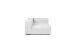 4058166244765 - HOME DELUXE Modulares Sofa VERONA -versch Ausführungen - Linkes Ecksofa - hellgrau