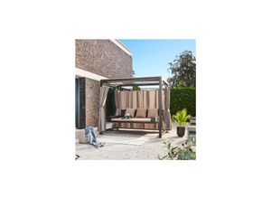 4058166047076 - HOME DELUXE Pavillon Gartenliege PROVENCE - 236 x 180 x 210 cm