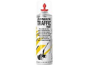 3495881130019 - Bodenmarkierspray TRAFFIC PAINT 500ml rot AMPERE VE 12St-N4000349198