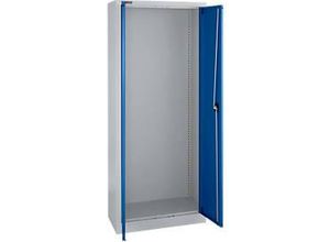 4051273514820 - Select Materialschrank MS 2408 Leergehäuse 800 x T 400 x H 1935 mm Stahl weißaluminium enzianblau