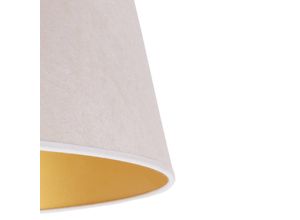 5903689185271 - Lampenschirm Cone Höhe 255 cm ecru gold