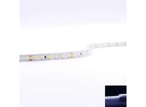 4063592002681 - Strip 24V LED Streifen 5M 96W m 120LED m 8mm - Lichtfarbe Kaltweiß 6000K - Sch