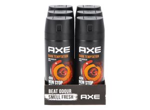 8717163641293 - Axe Bodyspray Dark Temptation 150 ml 6er Pack