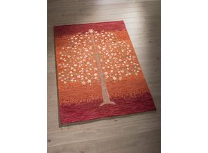 8902813007004 - Teppich HEINE HOME Teppiche Gr B L 70 cm x 140 cm 9 mm 1 St orange (terra) Kurzflor-Teppiche