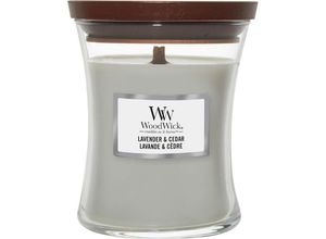 5038581103006 - Scented candle with wooden lid - Lavender & Cedar