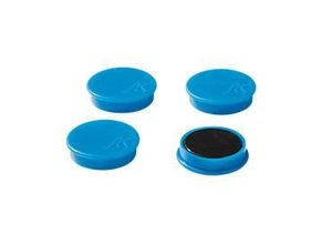 4251898823080 - Haftmagnete Ø 40 mm Haftkraft ca 1200 g 4 Stück blau