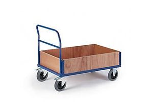 4250448500488 - Rollcart Bordwandwagen mit 4 Wänden 1200x780mm 600kg Tragkraft