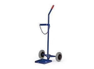 4250448505179 - Rollcart Stahlflaschenroller 100kg Traglast für eine 40-50l Flasche Vollgummi