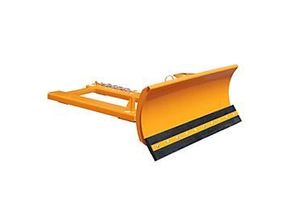 4052462012103 - eurokraft pro Schneeschieber für Gabelstapler Gummischürfleiste Schildbreite 1500 mm