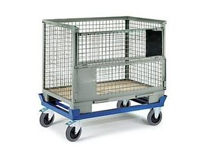 4250448501065 - Rollcart Palettenwagen 10-4062 blau 1280 x 880 x 290 cm