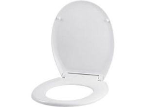 8033433774400 - WC-Sitz Relax L 445 x B 375 mm Scharniere aus Metall weiß