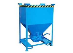 4052462013810 - Silobehälter Typ SG 600 Einfahrtaschen Inhalt 600 Liter blau RAL 5012