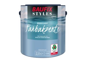 4014505073267 - BAUFIX Farbakzente horizontblau seidenmatt 25 Liter Bunte Wandfarbe