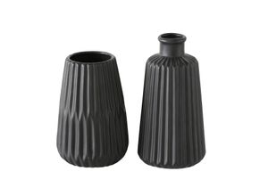 4020607616226 - Vase Esko in schwarz 17 cm