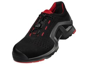 4031101002613 - uvex 1 8519242 Sicherheitsschuh S1P Schuhgröße (EU) 42 Schwarz Rot 1 Paar