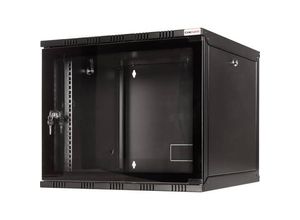 8698800002335 - LogiLink 19 WALLMOUNT SOHO BOX 12U 540*550 BLACK FLATPACK 19 Zoll Wandgehäuse (B x H x T) 540 x 589 x 550 mm 12 HE Schwarz (RAL 9005)