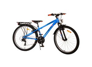 4067872155067 - TPFSports Cross Kinderfahrrad - Jungen - 2 Handbremsen - 26 Zoll - Blau