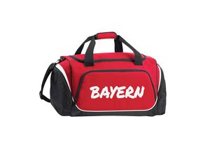 4068859490935 - multifanshop Sporttasche - Bayern - Textmarker - Druck weiß - Tasche