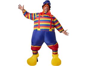 4061173017536 - tectake® Aufblasbares Kostüm Clown