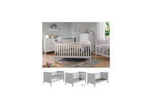 4066731450008 - Vitalispa - Babybett Ajaton Weiß 1444 x 83 cm