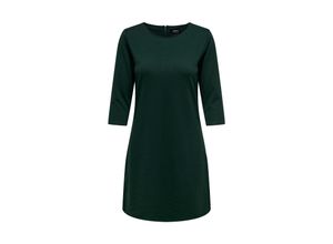 5714493659052 - ONLY Jerseykleid ONLBRILLIANT 3 4 DRESS JRS NOOS Pine Grove Unifarben Grün - Gr XS