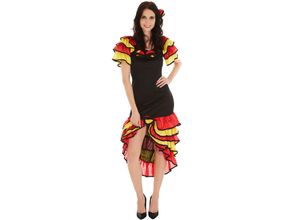 4260505445355 - tectake® Frauenkostüm Flamenco Tänzerin Maria Carmen