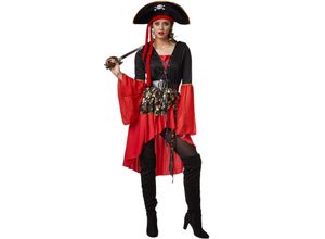 4061173005007 - tectake® Frauenkostüm Piratenkönigin