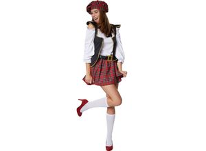 4061173012074 - tectake® Frauenkostüm Schotten-Girl