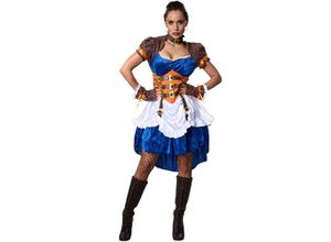 4061173016744 - tectake® Frauenkostüm Steampunk Abenteurerin