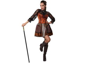 4061173016799 - tectake® Frauenkostüm Steampunk Gräfin