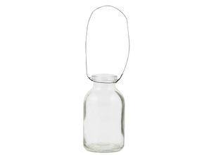 5709898258924 - Flasche mini für Blumen zum Aufhängen H55 Ø3 cm klar