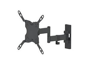 0766623461405 - TV & Monitor Mount Wall Full Motion 1 screen Screen Sizes 13-42 Black VESA 75x75 to 200x200 Max 20kg Tilt & Swivel with 3 Pivots Lifetime Warranty - Klammer - für LCD TV - Schwarz